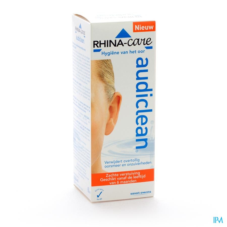 RHINA-CARE AUDICLEAN SPRAY 60ML - Apotheek Humblet