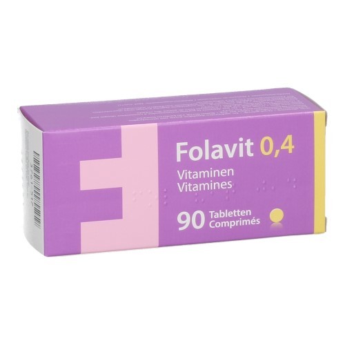 Folavit 0,4mg Comp 90×0,4mg Nf Cnk 4421-087 – Apotheek Humblet
