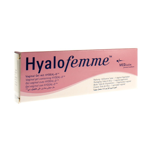 Hyalofemme Vaginale Gel + Applicator Tube 30g - Apotheek Humblet