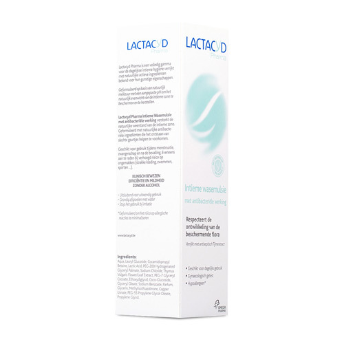 Lactacyd Pharma Antibacterial 250ml – Apotheek Humblet