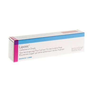 Liposic Ooggel 10g - Apotheek Humblet