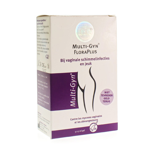 Multi-gyn Flora Plus Gel 5 X 5ml - Apotheek Humblet