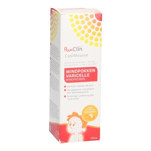Poxclin Coolmousse 100ml - Apotheek Humblet