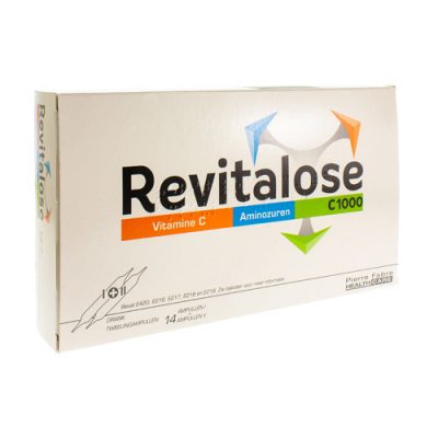 Revitalose C 1000 Amp Sol Orale 14 X (i+ii) – Apotheek Humblet