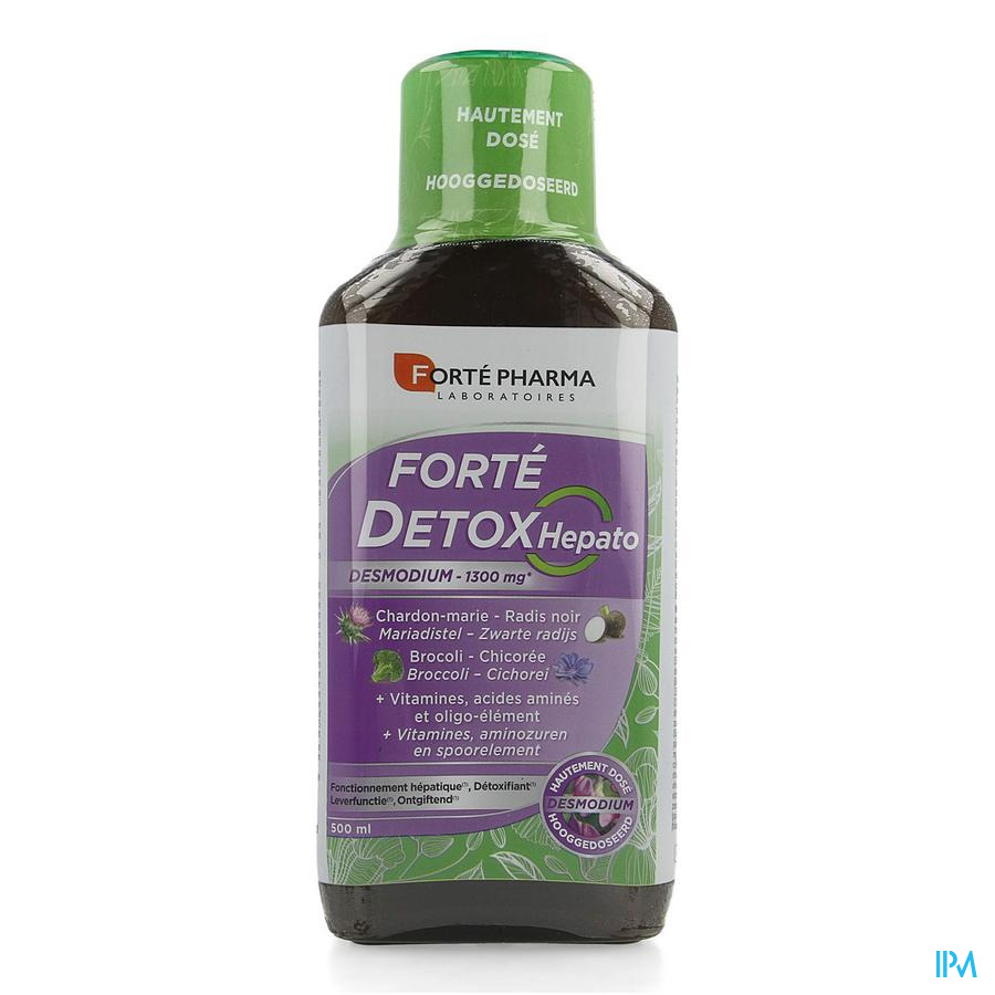FORTE DETOX HEPATO 500ML - Apotheek Humblet