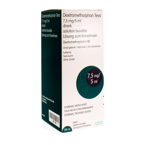 Dextromethorphan Teva Sol Per Os 180 Ml - Apotheek Humblet