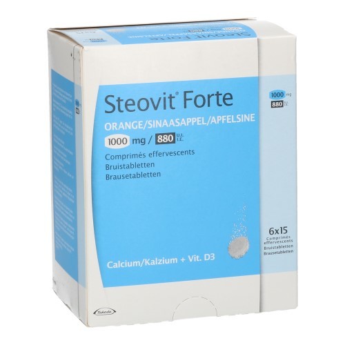 Steovit D3 1000mg/880ie Bruistabl 90 - Apotheek Humblet