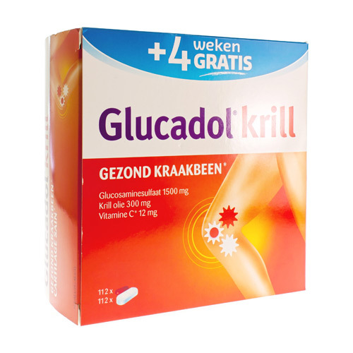 Glucadol Krill 112 Comp + 112 Caps Promo – Apotheek Humblet