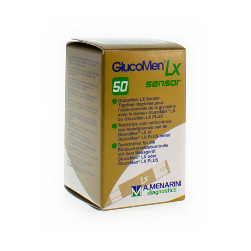 Glucomen Lx Sensor Strips 50 39553 – Apotheek Humblet
