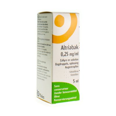 Cromabak Collyre 2% 10ml - Apotheek Humblet