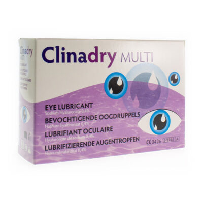 CLINADRY OOGDRUPPELS MULTIDOSE 20X0,50ML - Apotheek Humblet