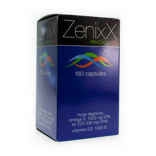 Zenixx 500 D Caps 180 - Apotheek Humblet