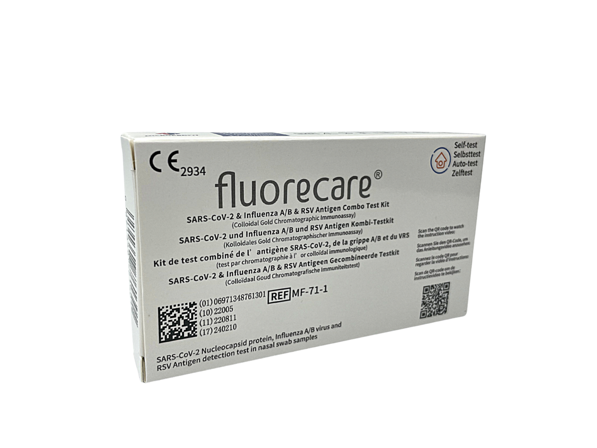 Fluorecare Combi Rsv/flu/covid Zelftest 1 Magis - Apotheek Humblet