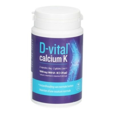 D-VITAL CALCIUM K CAPS 180 – Apotheek Humblet