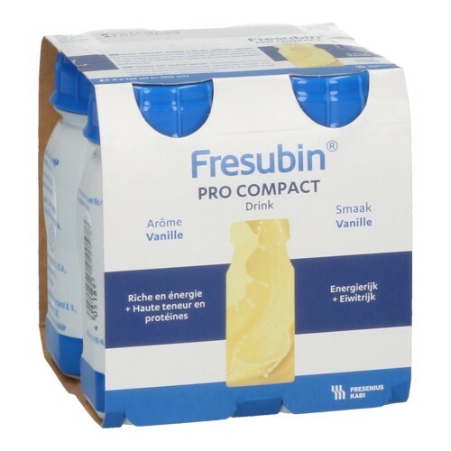 Fresubin Pro Compact Vanille 4x125ml – Apotheek Humblet